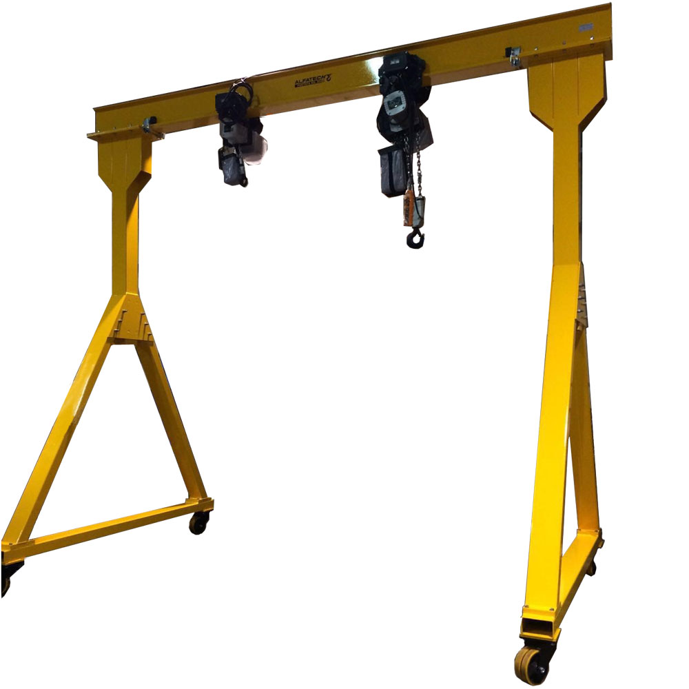 Gru a Portale su ruote (fissa) - Alfatech Sollevamento