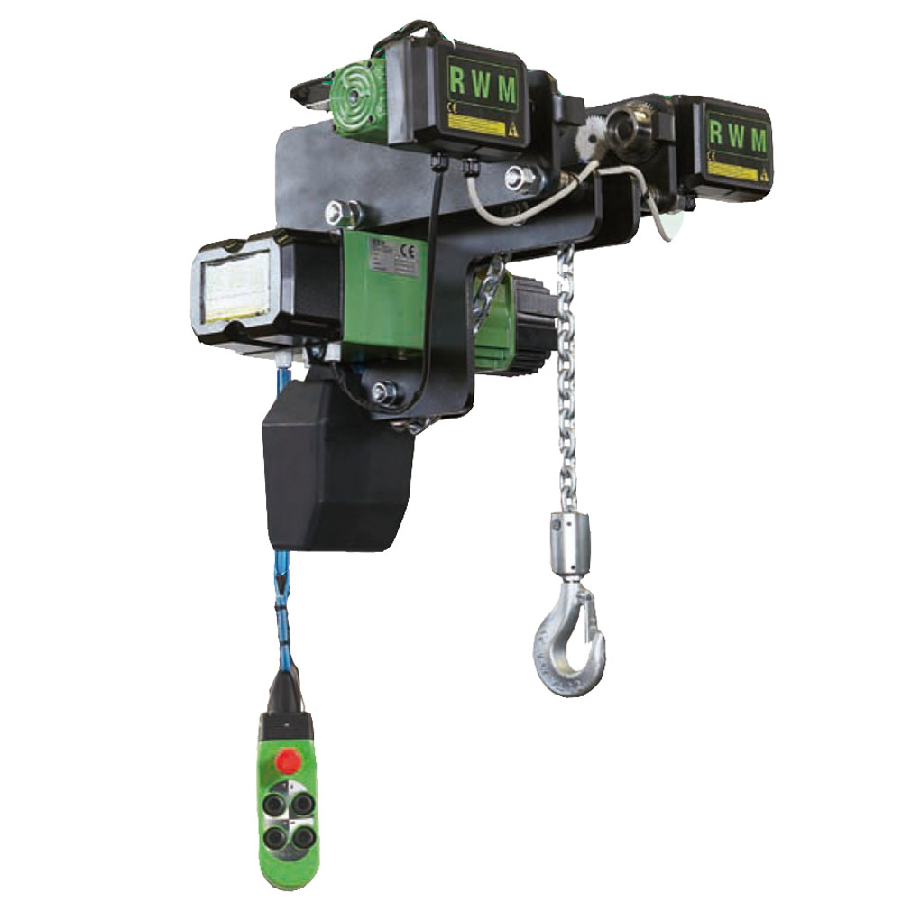 Paranco Elettrico a Catena RWM CS-CE Ribassati - Alfatech - Specialisti ...