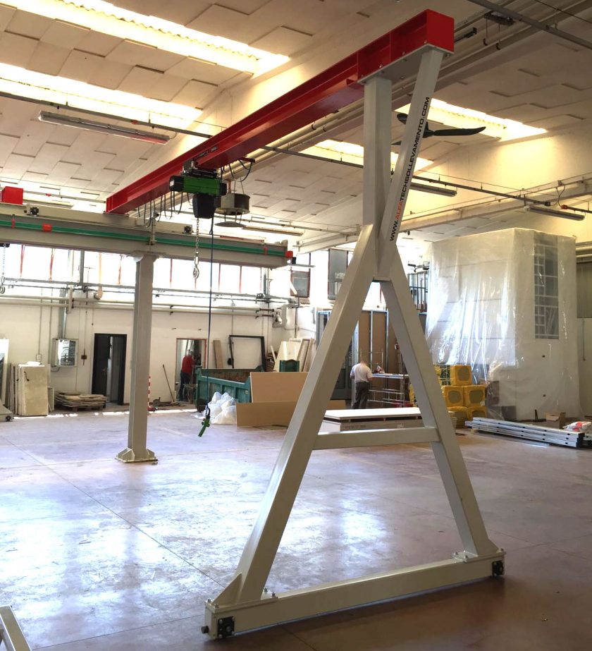 Gru a portale fissa - Alfatech - Specialisti in impianti di ...