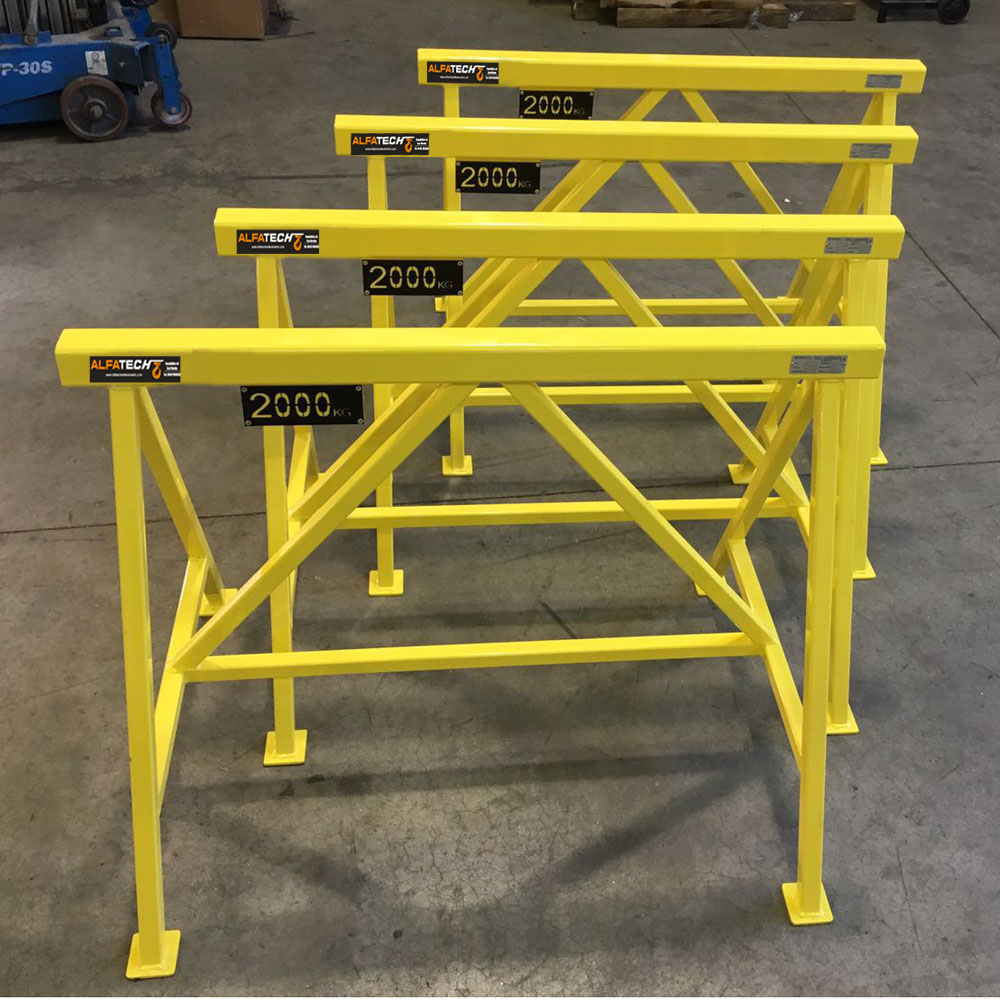 Cavalletti da appoggio certificati CE - Alfatech - Specialisti in ...