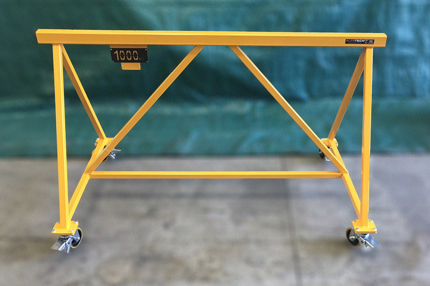 Cavalletti da appoggio con ruote certificati CE - Alfatech ...