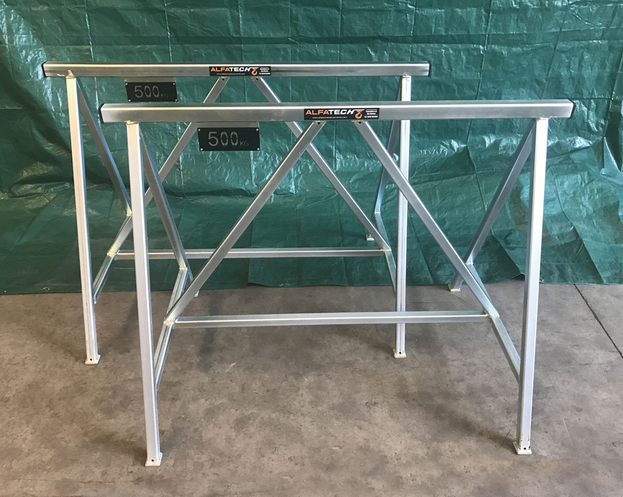 Cavalletti da appoggio certificati CE - Alfatech - Specialisti in ...