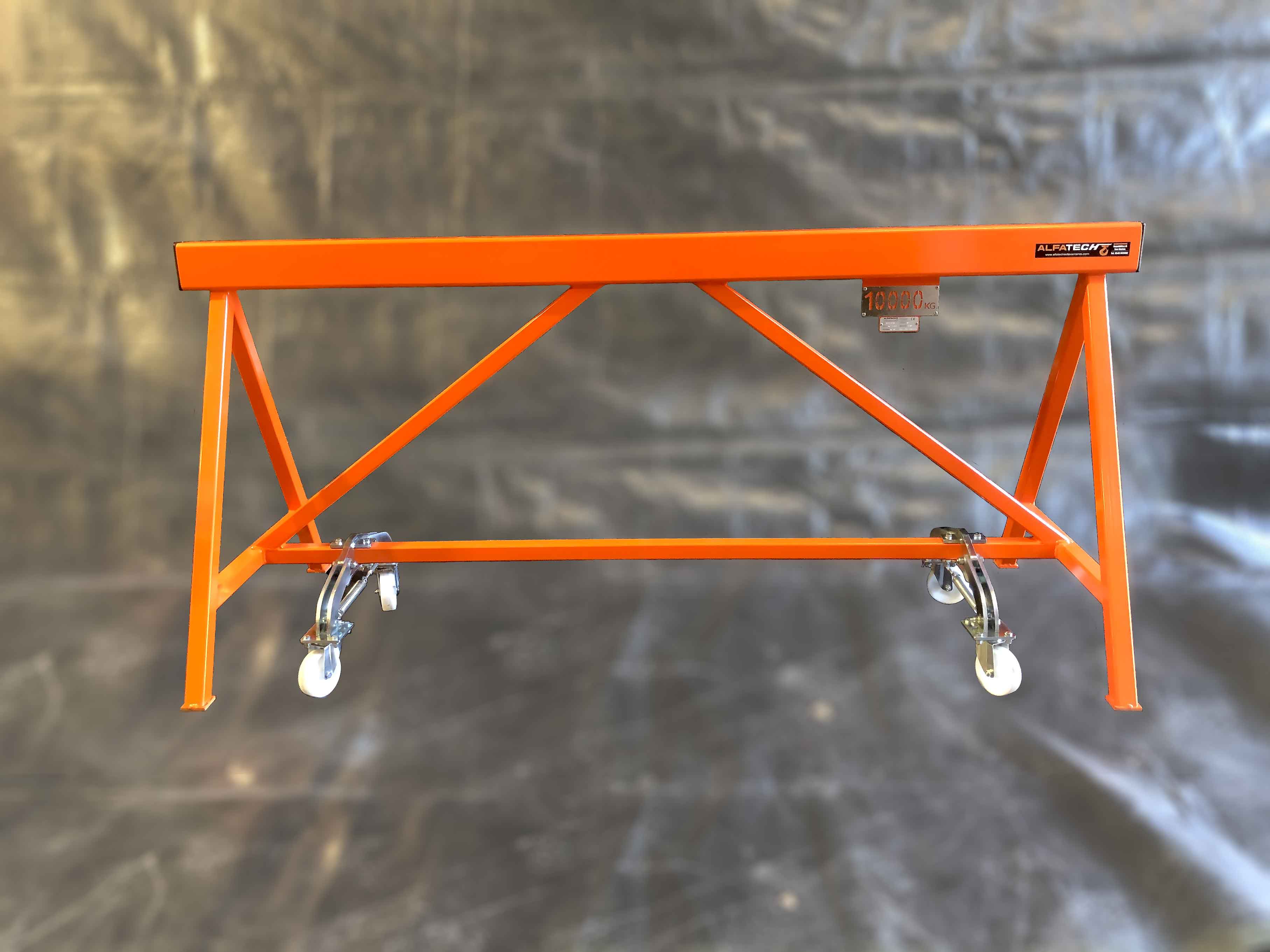 Cavalletti su ruote pivottanti e freno A CA RU - Alfatech - Specialisti ...