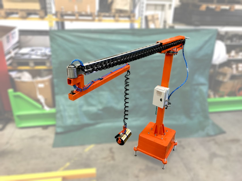 Alfatech Sollevamento e Appoggio realizza manipolatori a forza zero