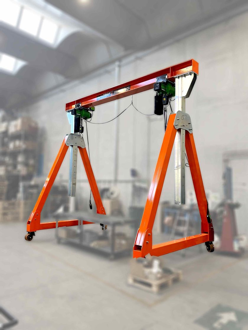 Gru a Portale regolabile in altezza - Alfatech - Specialisti in ...