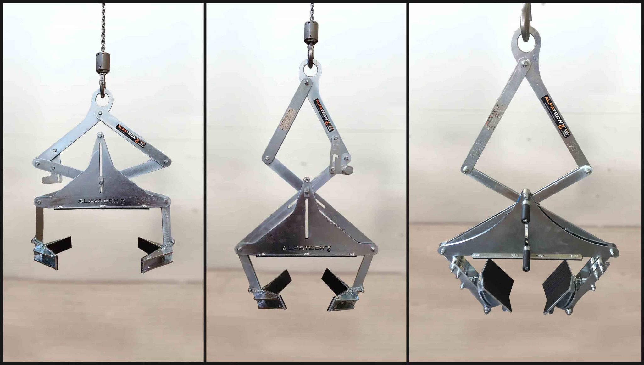 Pinze per tondi - Alfatech - Specialisti in impianti di Sollevamento e ...