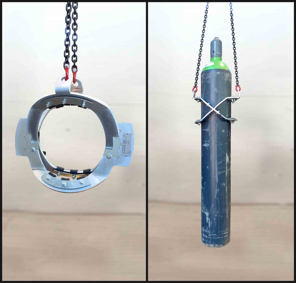 Pinze per bombole - Alfatech - Specialisti in impianti di Sollevamento ...