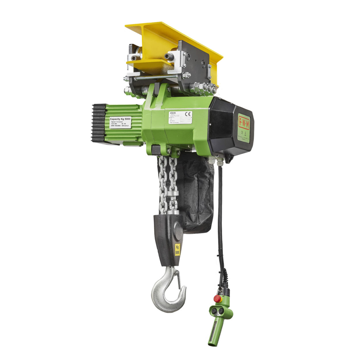 Paranco Elettrico a Catena RWM WR-CS - Alfatech - Specialisti in ...