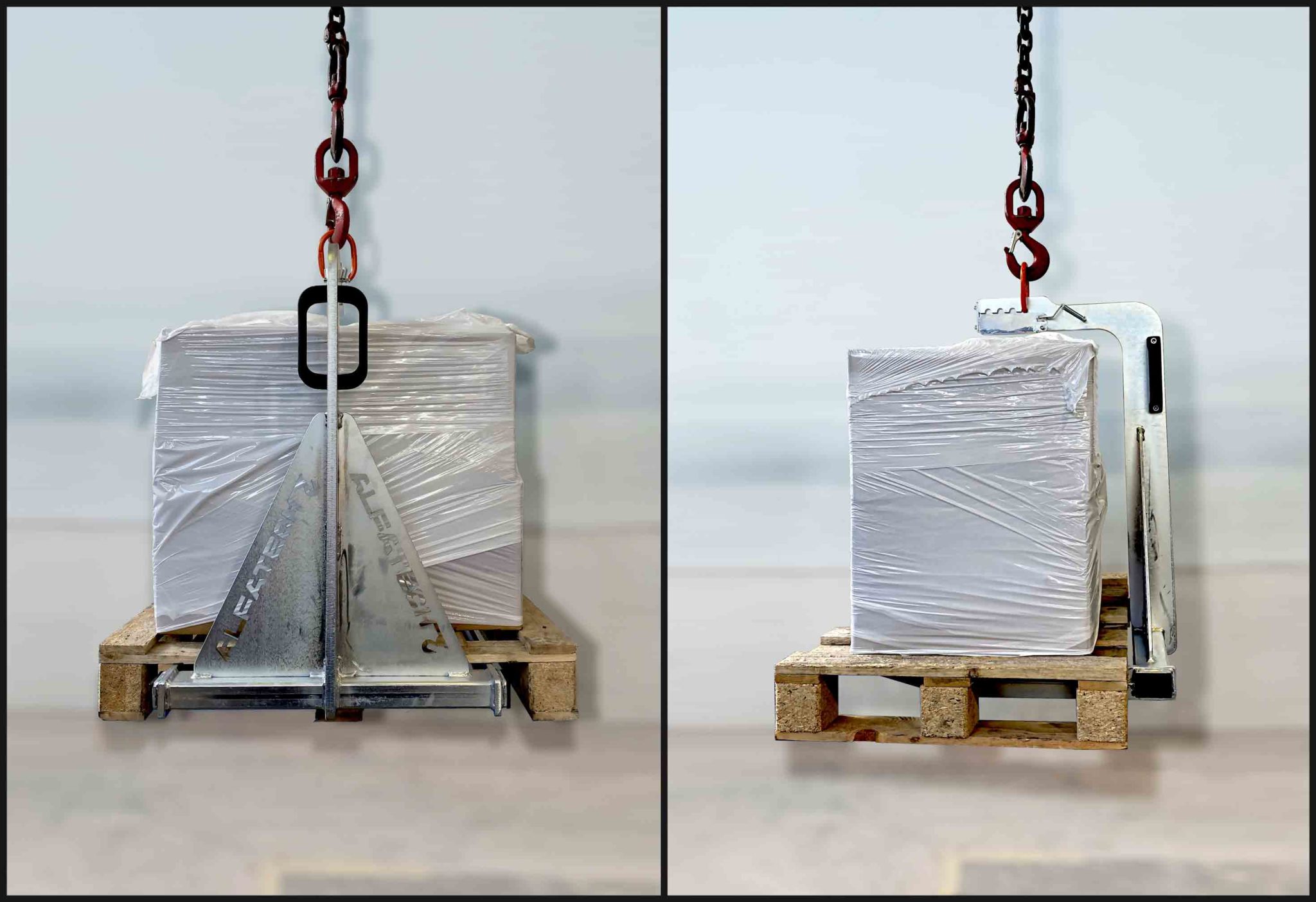 Forche per pallet - Alfatech - Specialisti in impianti di Sollevamento ...