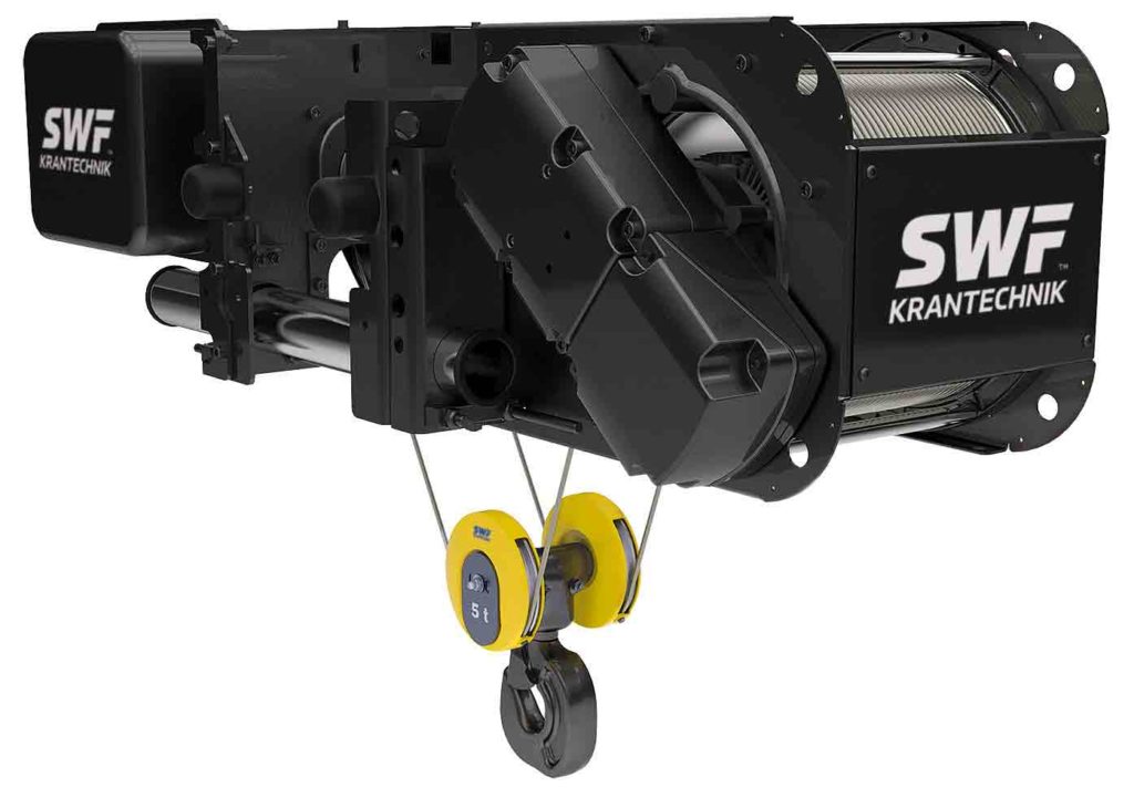 Paranco a Fune elettrico SWF NOVA L Blackline monotrave - Alfatech ...